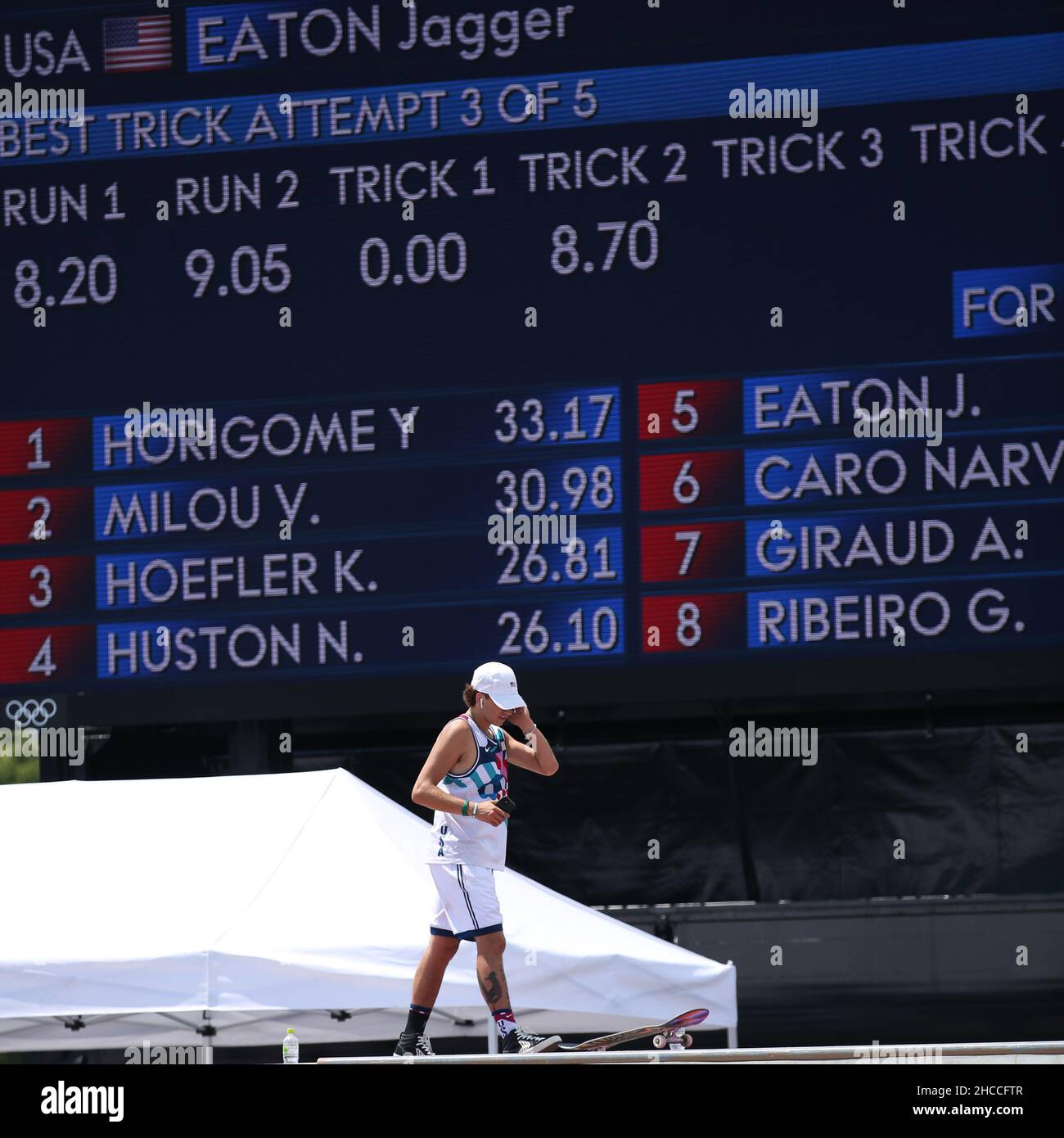 JULY 25th, 2021 - TOKYO, JAPAN: Jagger EATON of United States in action ...