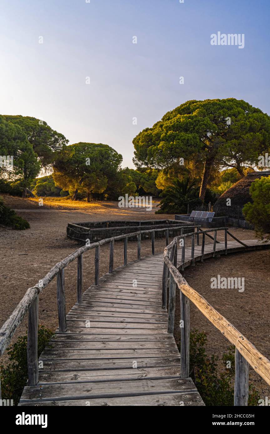 Donana National Park in Spain A UNESCO World Heritage Site Stock Photo ...