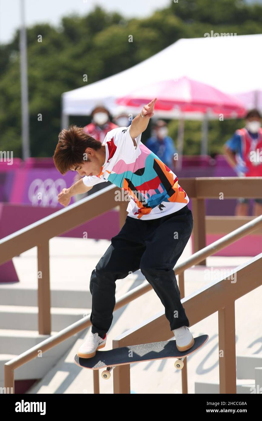 JULY 25th, 2021 - TOKYO, JAPAN: HORIGOME Yuto of Japan in action during ...