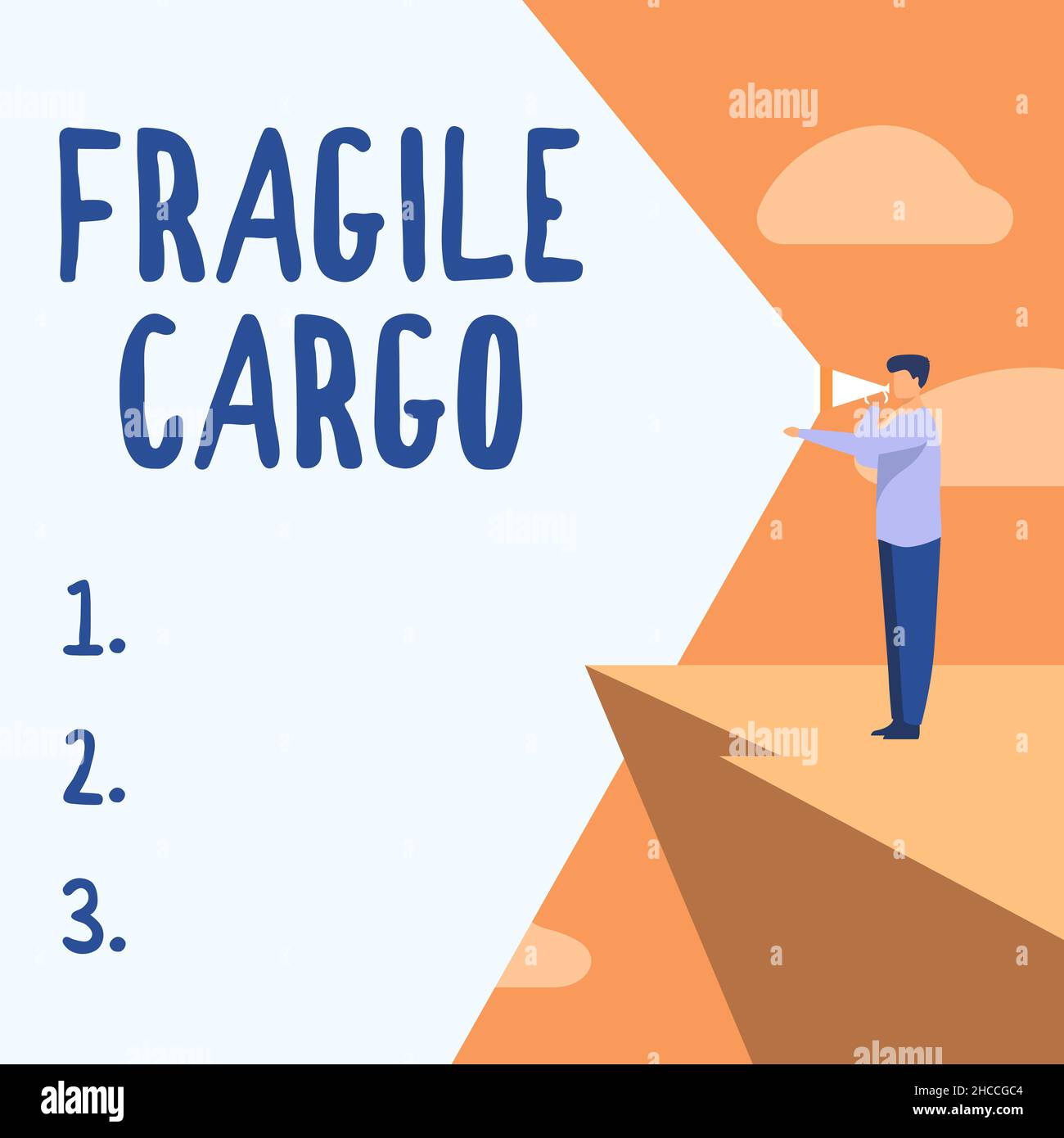 Conceptual caption Fragile Cargo. Concept meaning Breakable Handle with ... Conceptual caption Fragile Cargo. Concept meaning Breakable Handle with ...