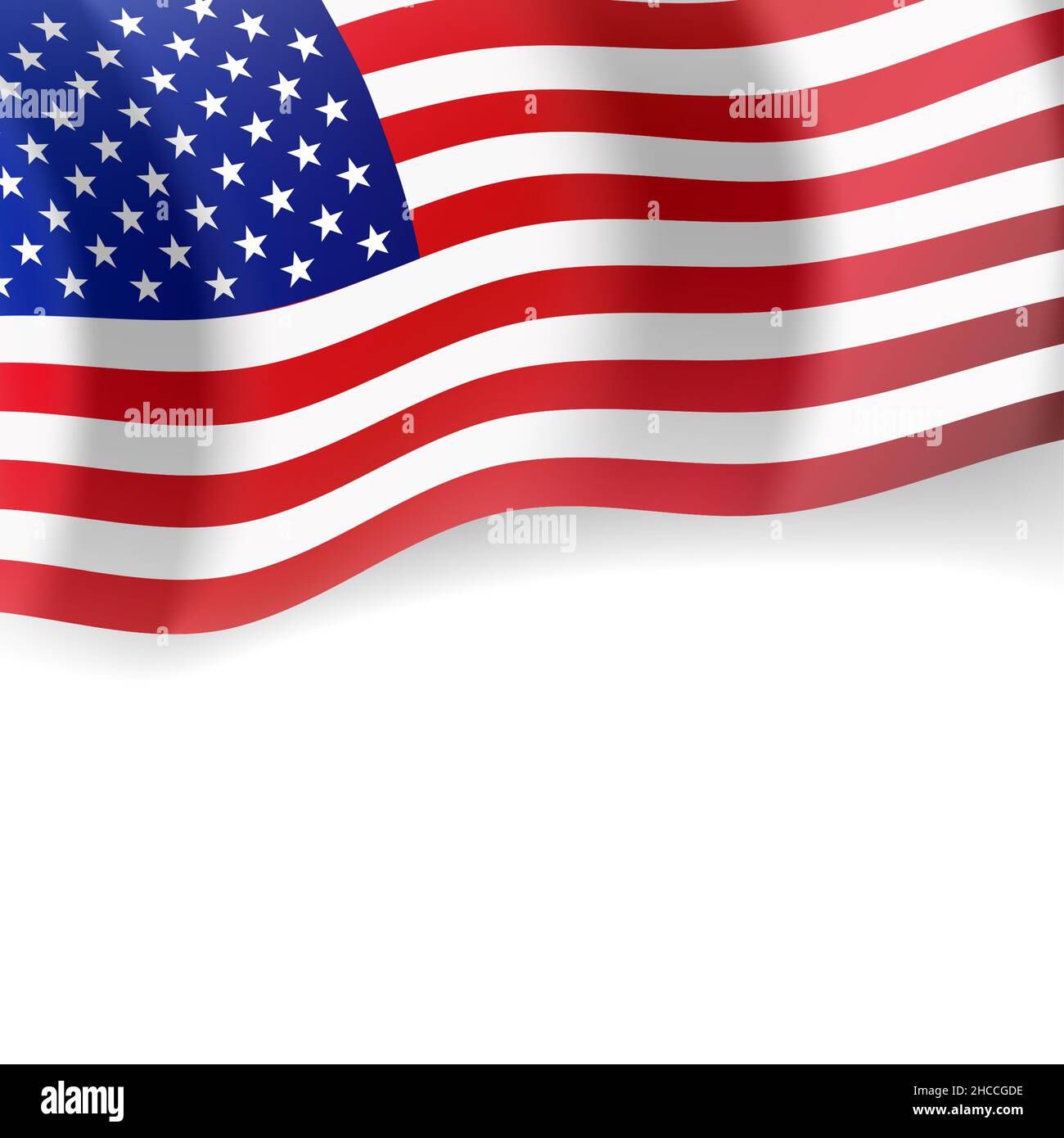 USA flag background template. Vector Illustration. EPS10 Stock Vector ...