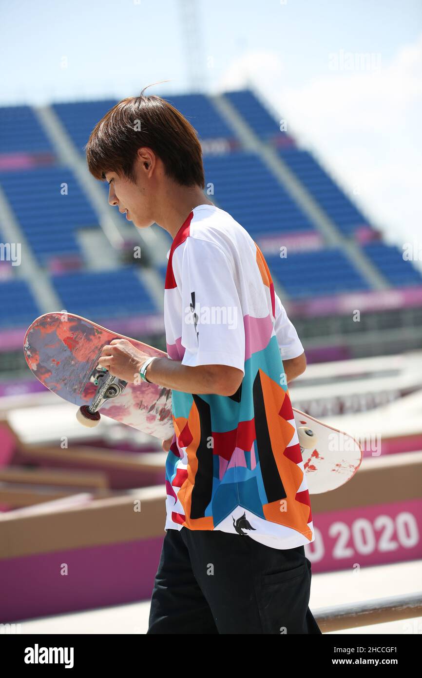 JULY 25th, 2021 - TOKYO, JAPAN: HORIGOME Yuto of Japan in action during ...