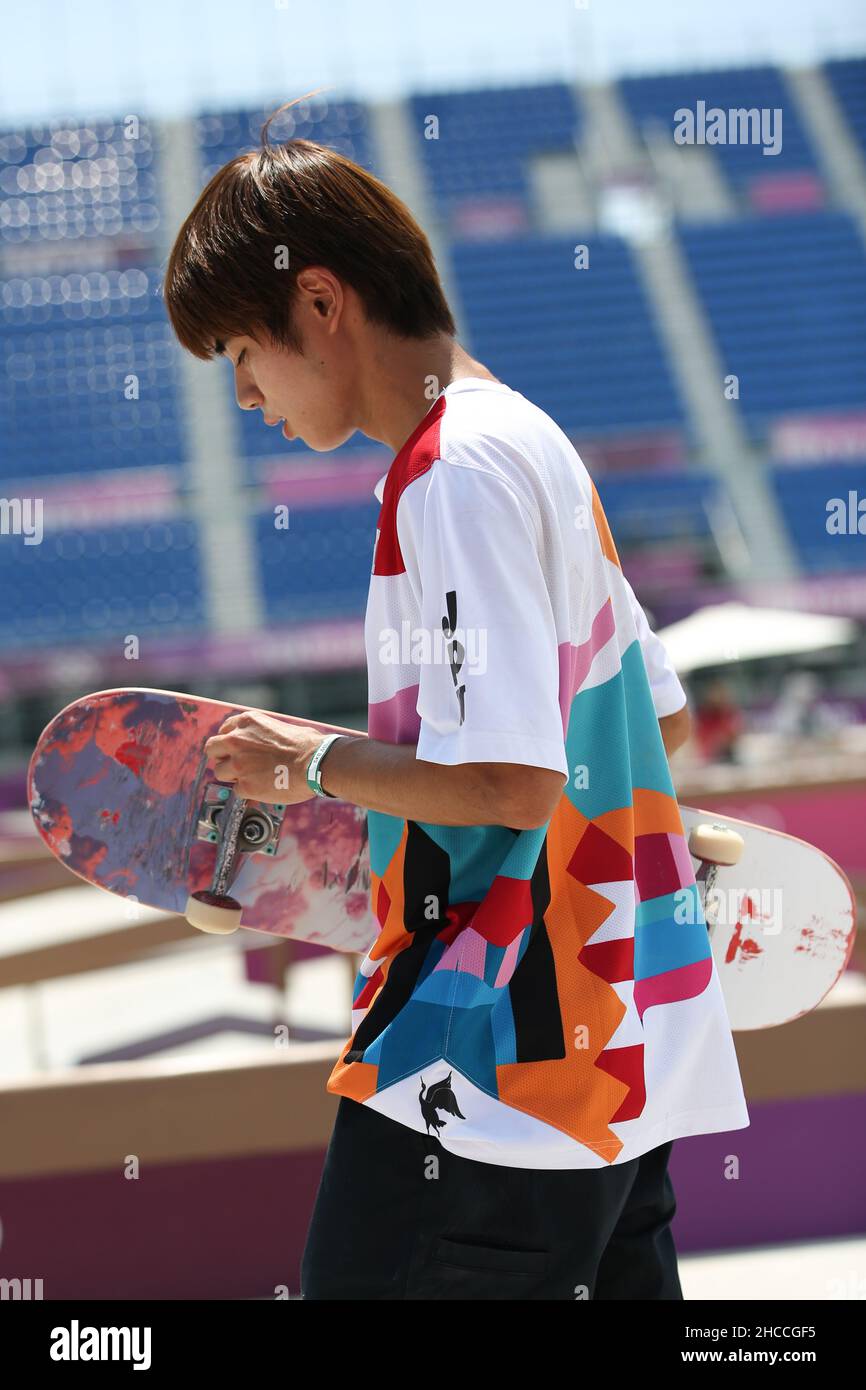 JULY 25th, 2021 - TOKYO, JAPAN: HORIGOME Yuto of Japan in action during ...