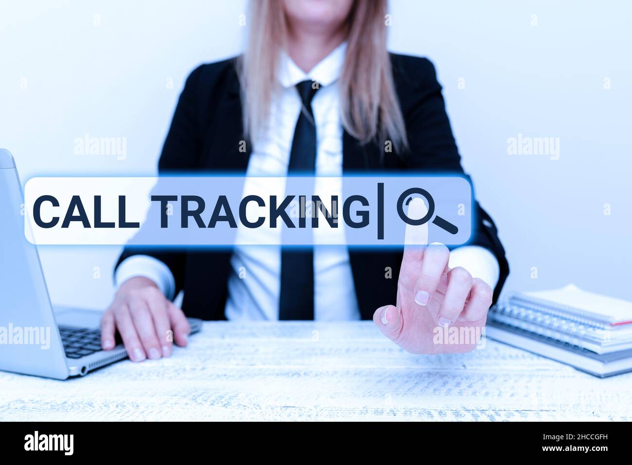 Text sign showing Call Tracking. Business idea Organic search engine ...