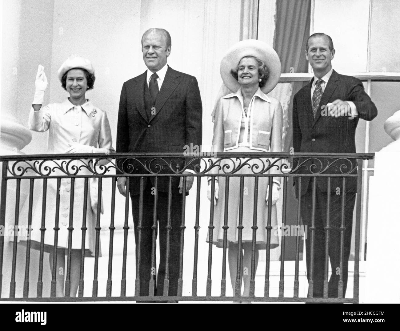 Queen elizabeth washington 1976 hi-res stock photography and images - Alamy