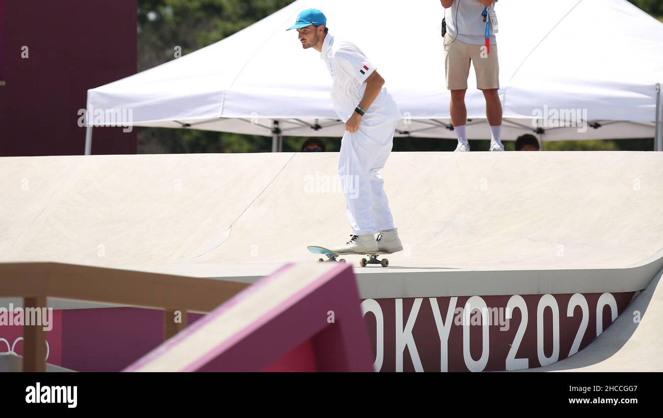 JULY 25th, 2021 - TOKYO, JAPAN: Vincent MILOU of France in action ...