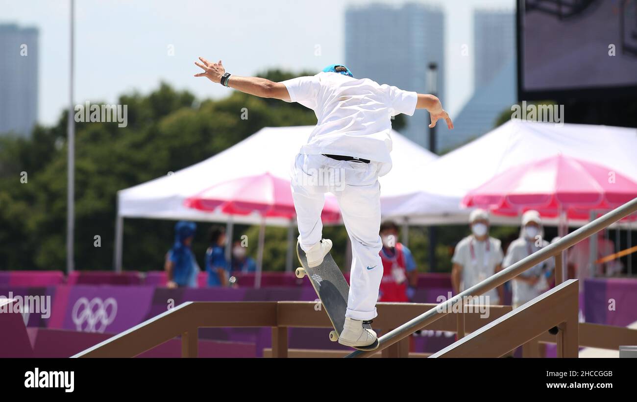 JULY 25th, 2021 - TOKYO, JAPAN: Vincent MILOU of France in action ...