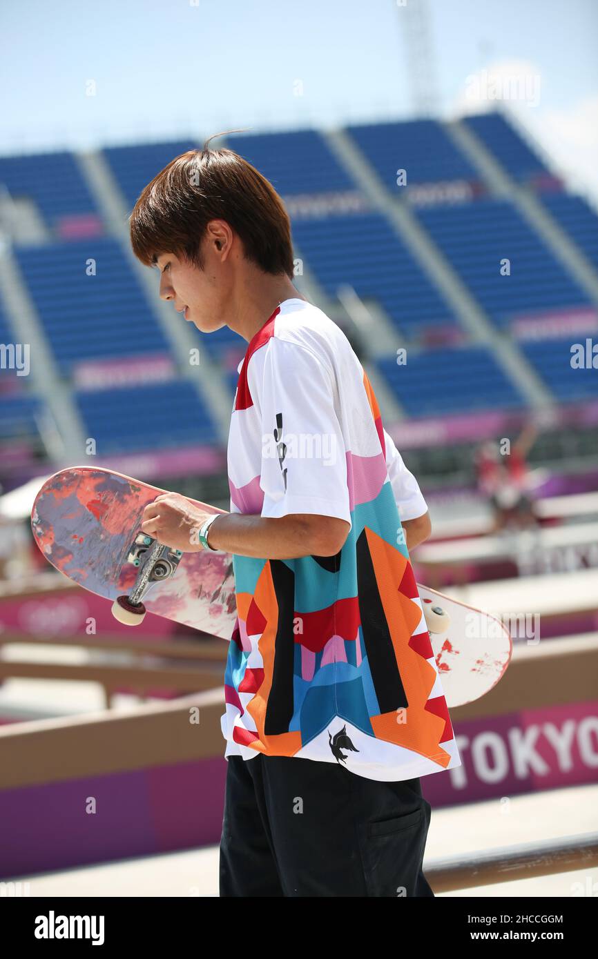 JULY 25th, 2021 - TOKYO, JAPAN: HORIGOME Yuto of Japan in action during ...