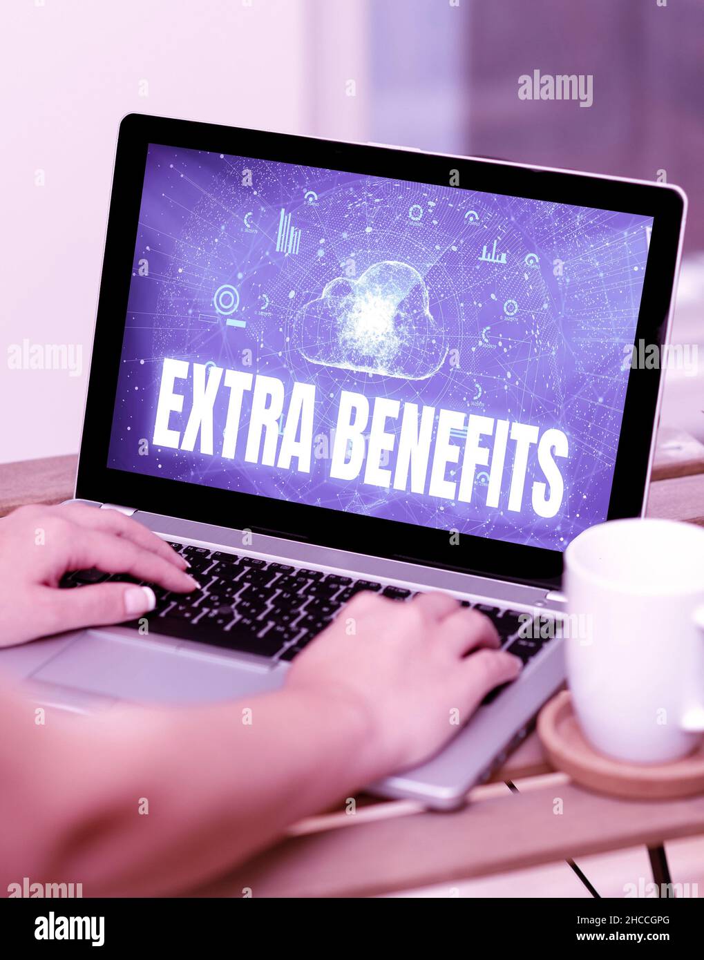 Inspiration showing sign Extra Benefits. Word Written on Additional ...