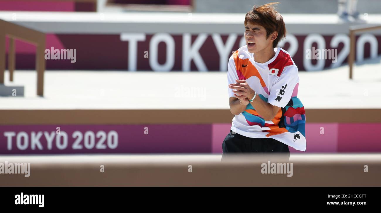 JULY 25th, 2021 - TOKYO, JAPAN: HORIGOME Yuto of Japan in action during ...