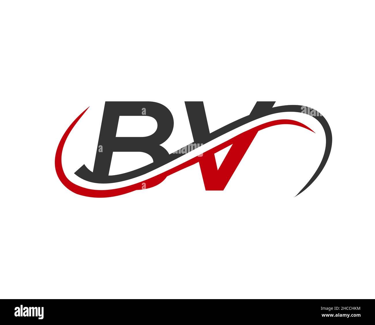 Initial logo bv Cut Out Stock Images & Pictures - Alamy