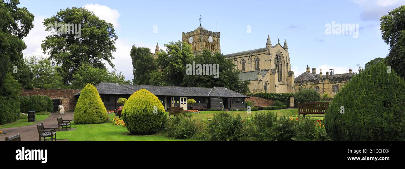 The Priory Church of St Andrew, Hexham Abbey, Hexham town ...