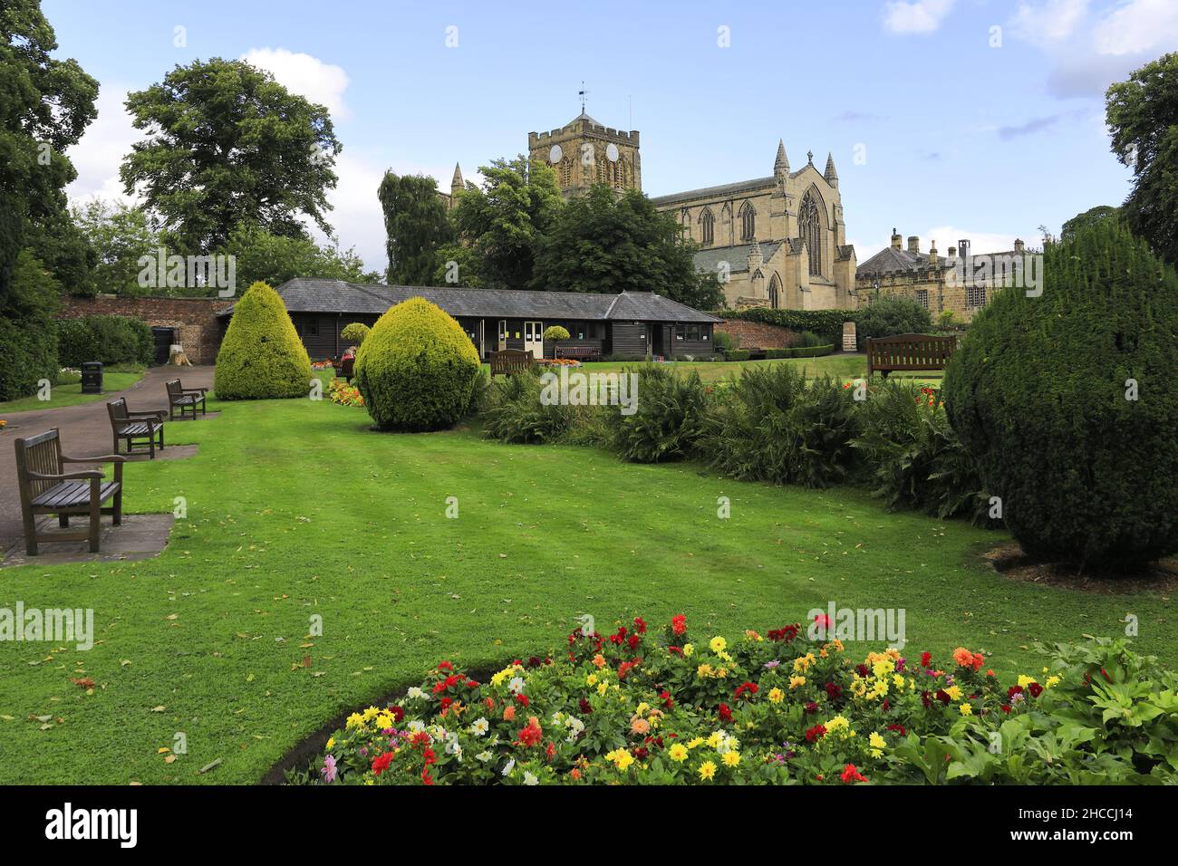 The Priory Church of St Andrew, Hexham Abbey, Hexham town ...