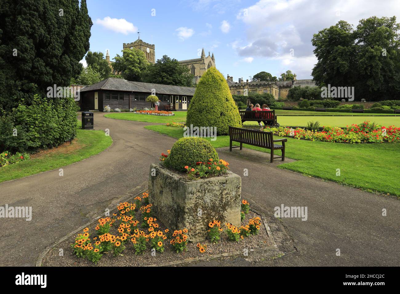 The Priory Church of St Andrew, Hexham Abbey, Hexham town ...