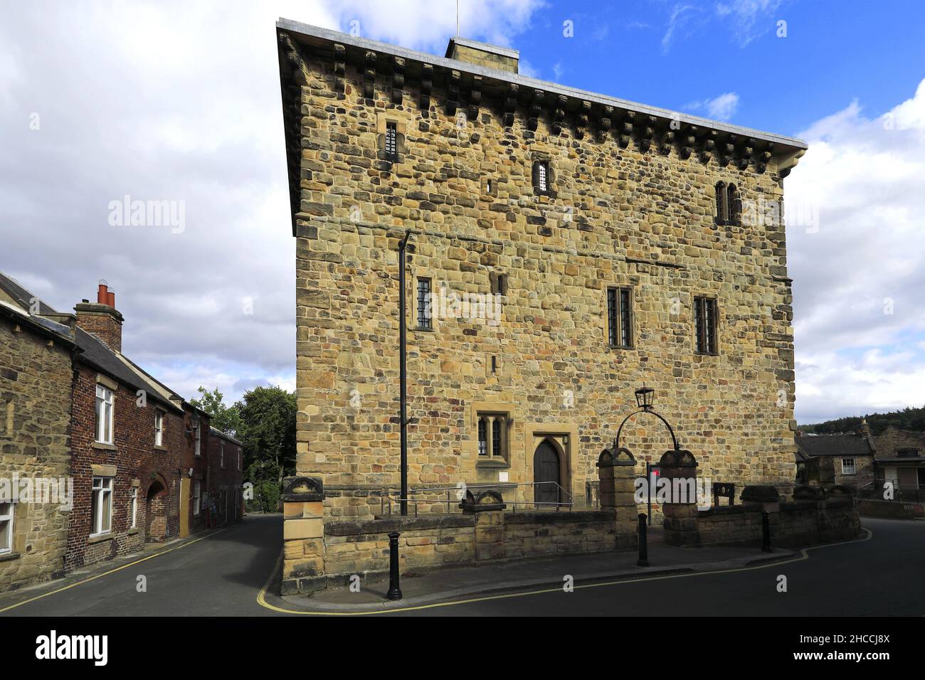 The Moot Hall, Hexham town, Northumberland, England Stock Photo - Alamy