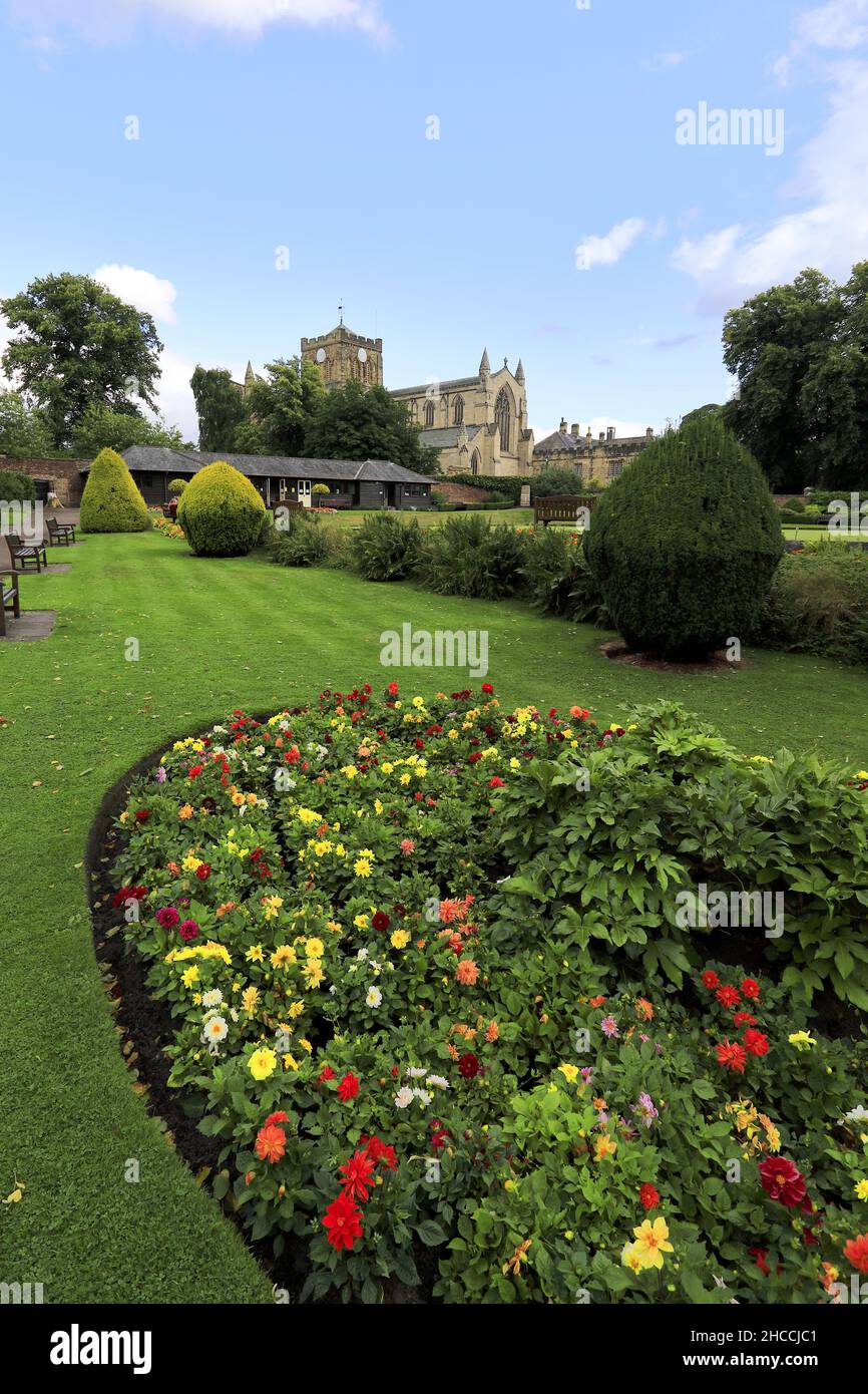 The Priory Church of St Andrew, Hexham Abbey, Hexham town ...