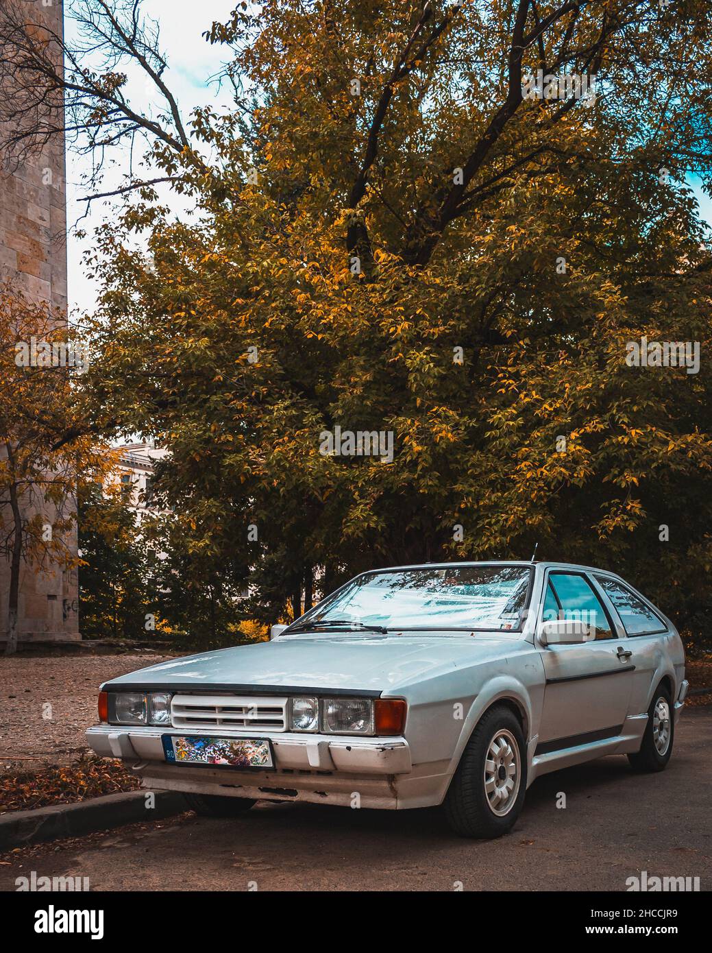 Old Volkswagen Scirocco in a car park Stock Photo - Alamy