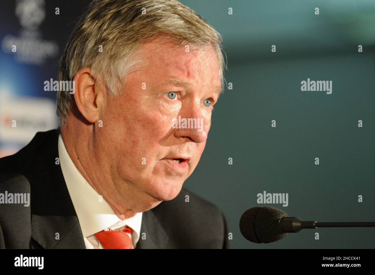 Sir Alex Ferguson, Champions League Press Conference, Lord's Cricket ...