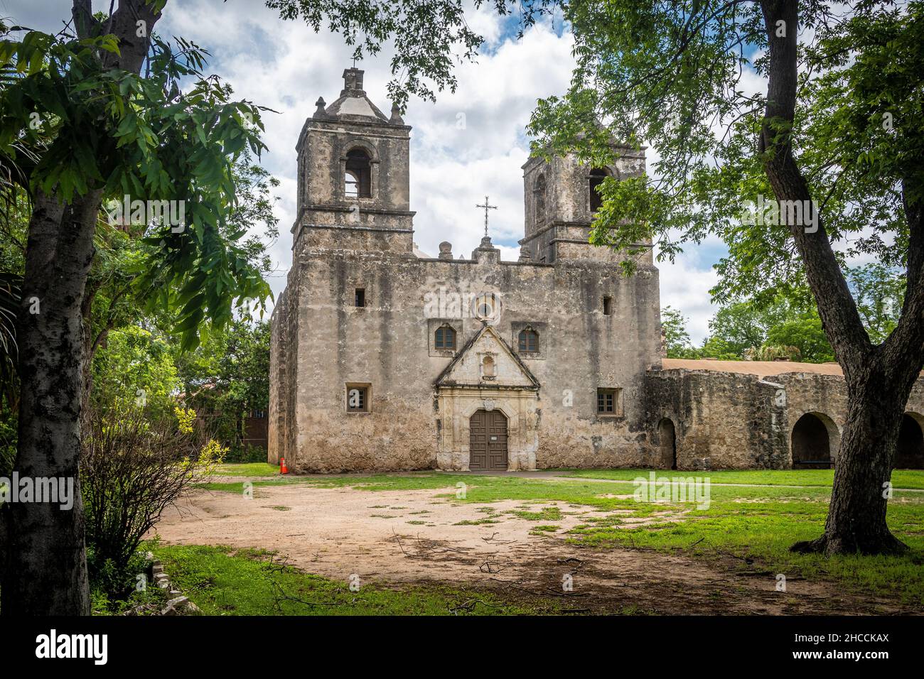 Mission Concepcion standing tall in San Antonio Missions National ...