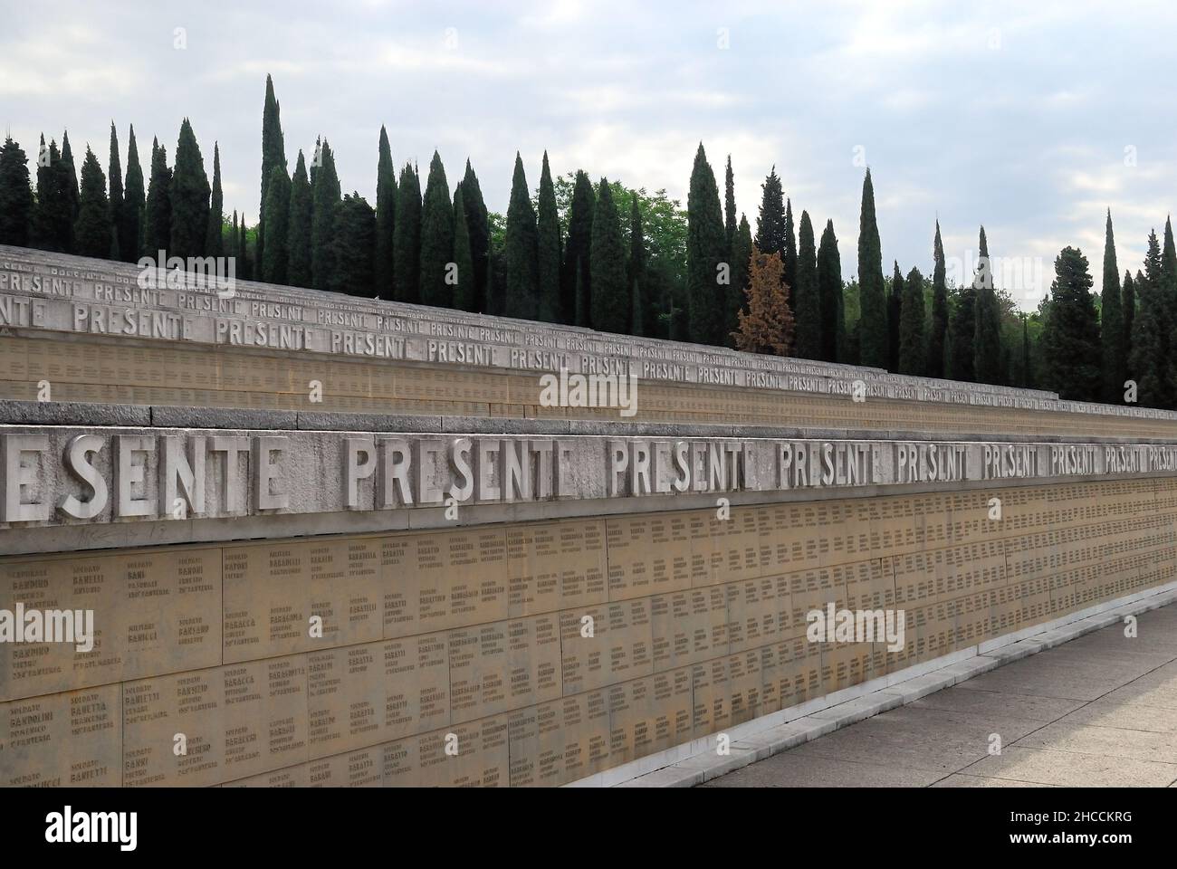 Friuli Venezia Giulia, Italy. The WWI Italian military memorial of ...