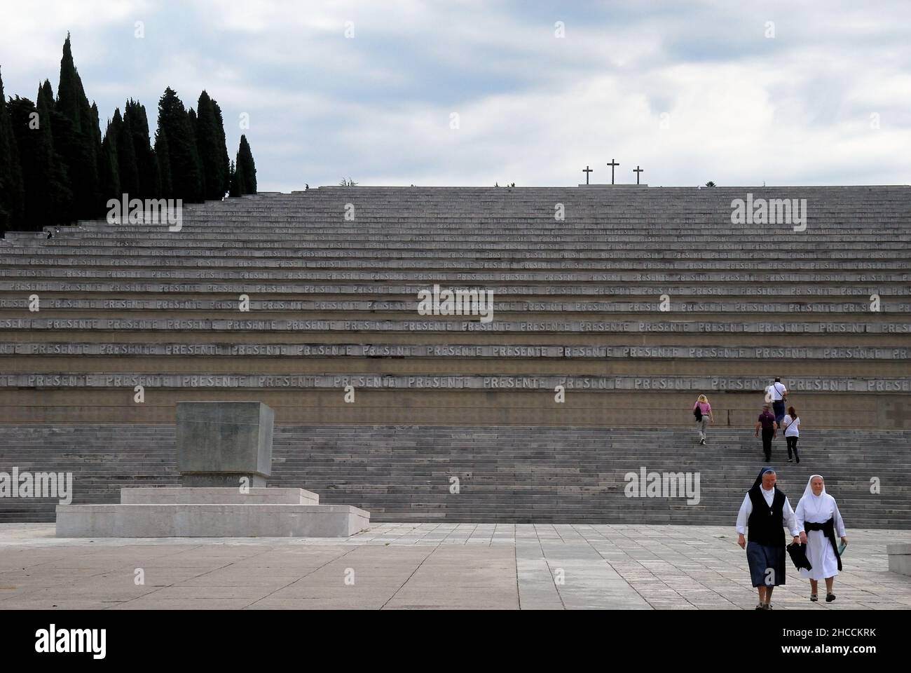 Friuli Venezia Giulia, Italy. The WWI Italian military memorial of ...