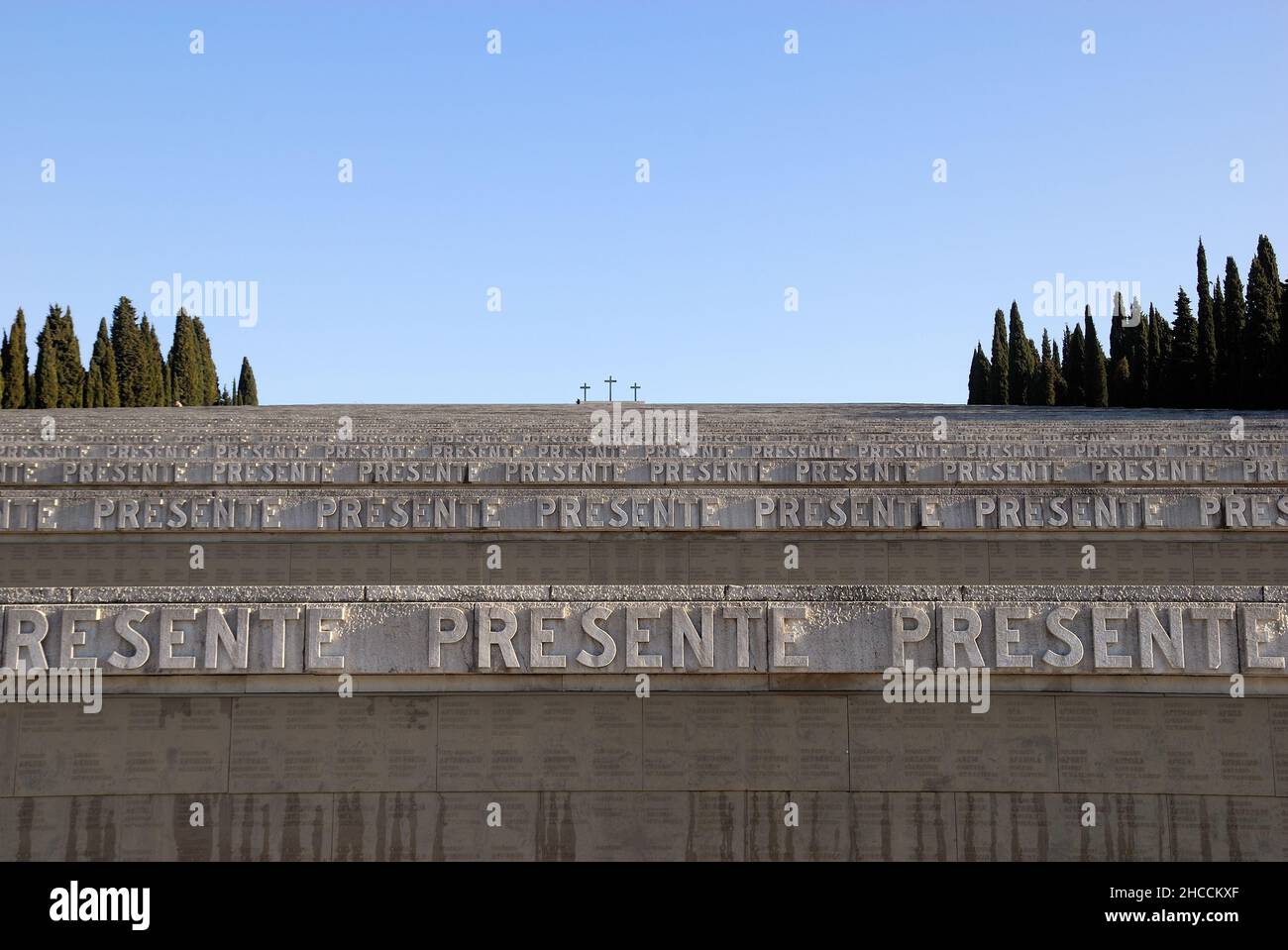 Friuli Venezia Giulia, Italy. The WWI Italian military memorial of ...