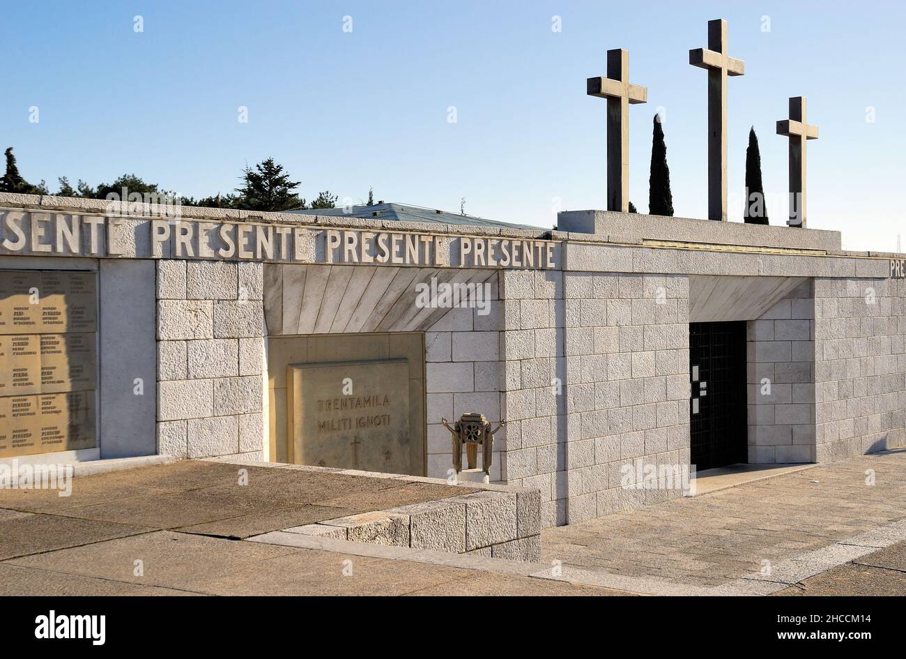 Friuli Venezia Giulia, Italy. The WWI Italian military memorial of ...