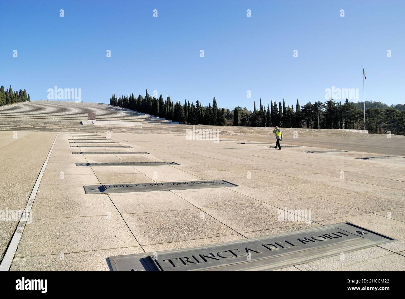 Friuli Venezia Giulia, Italy. The WWI Italian military memorial of ...