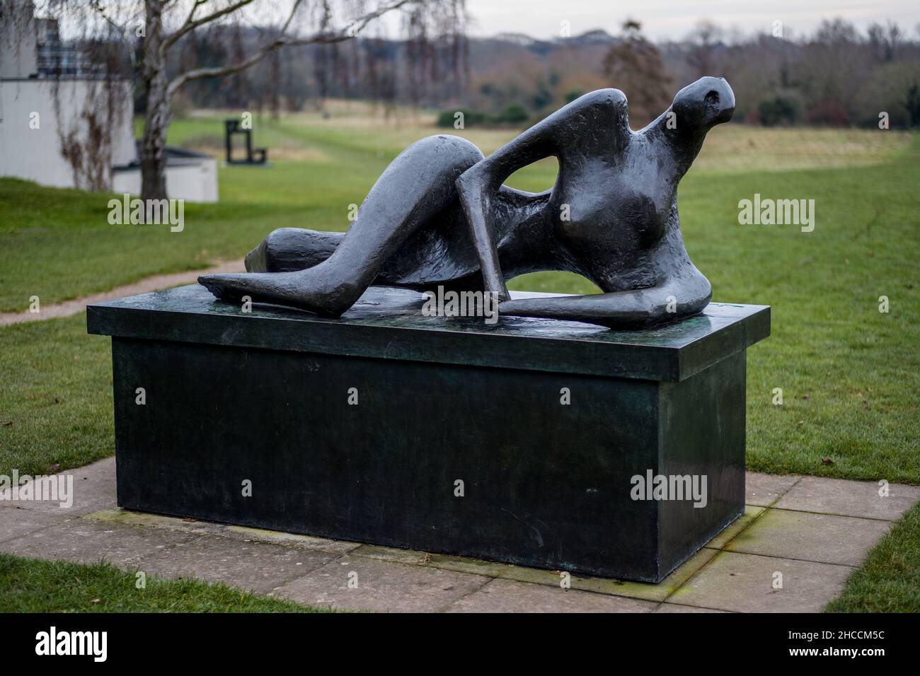 Henry moore reclining figure norwich hi-res stock photography and images - Alamy
