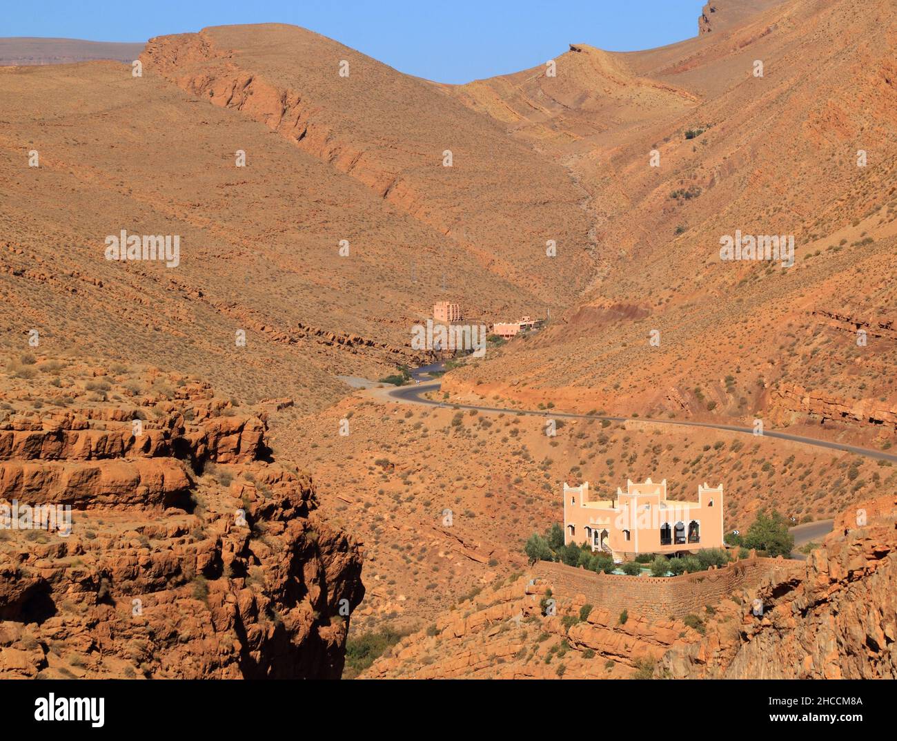 Morocco, Ouarzazate, The Dades Valley, also known as Valley of the ...