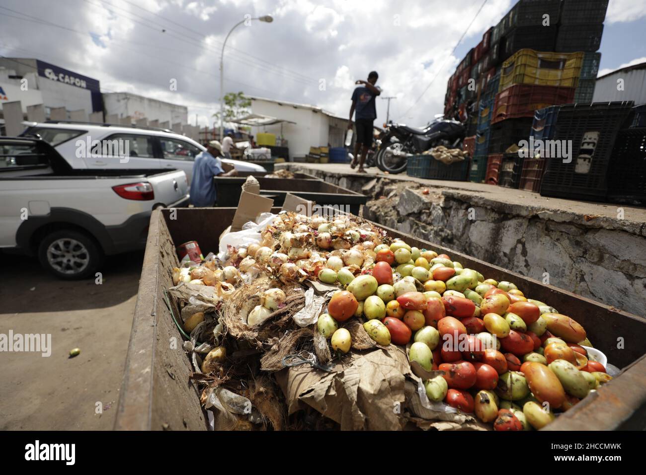 feira de santana, bahia, brazil - may 15, 2019: fruits and vegetables ...