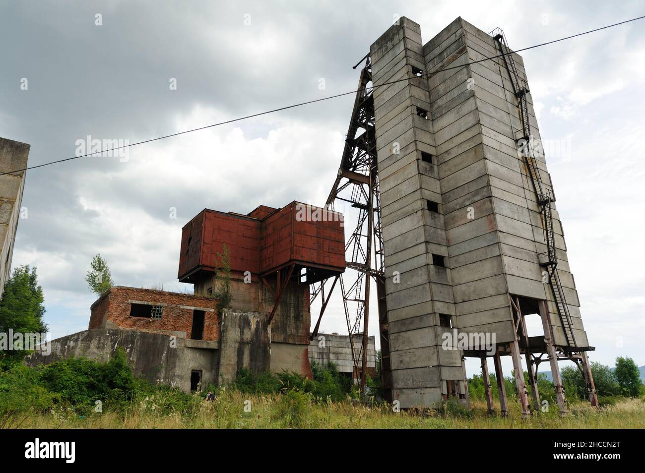 Abandoned old coal mine in hi-res stock photography and images - Alamy