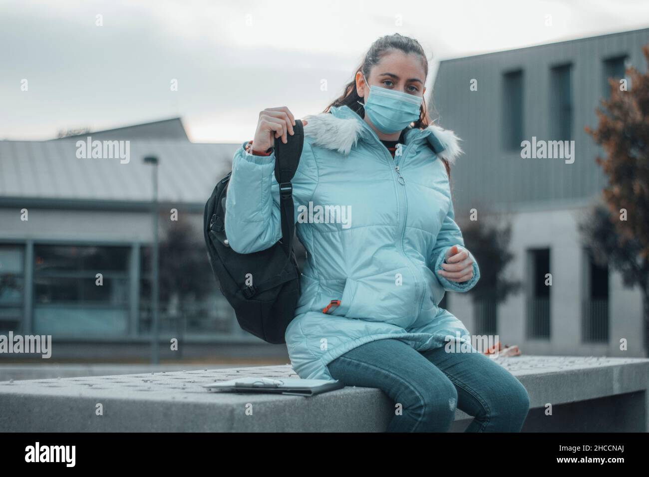Secondary school compound hi-res stock photography and images - Alamy