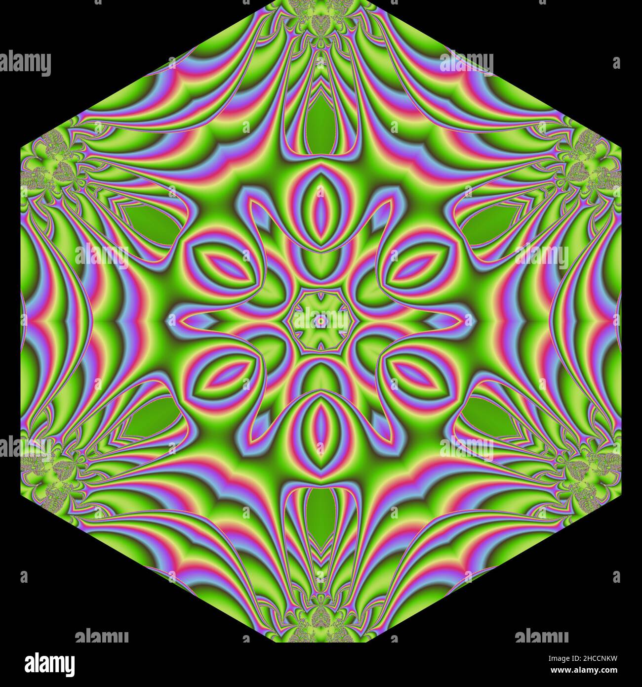 Abstract Computer generated Fractal design. A fractal is a never-ending ...