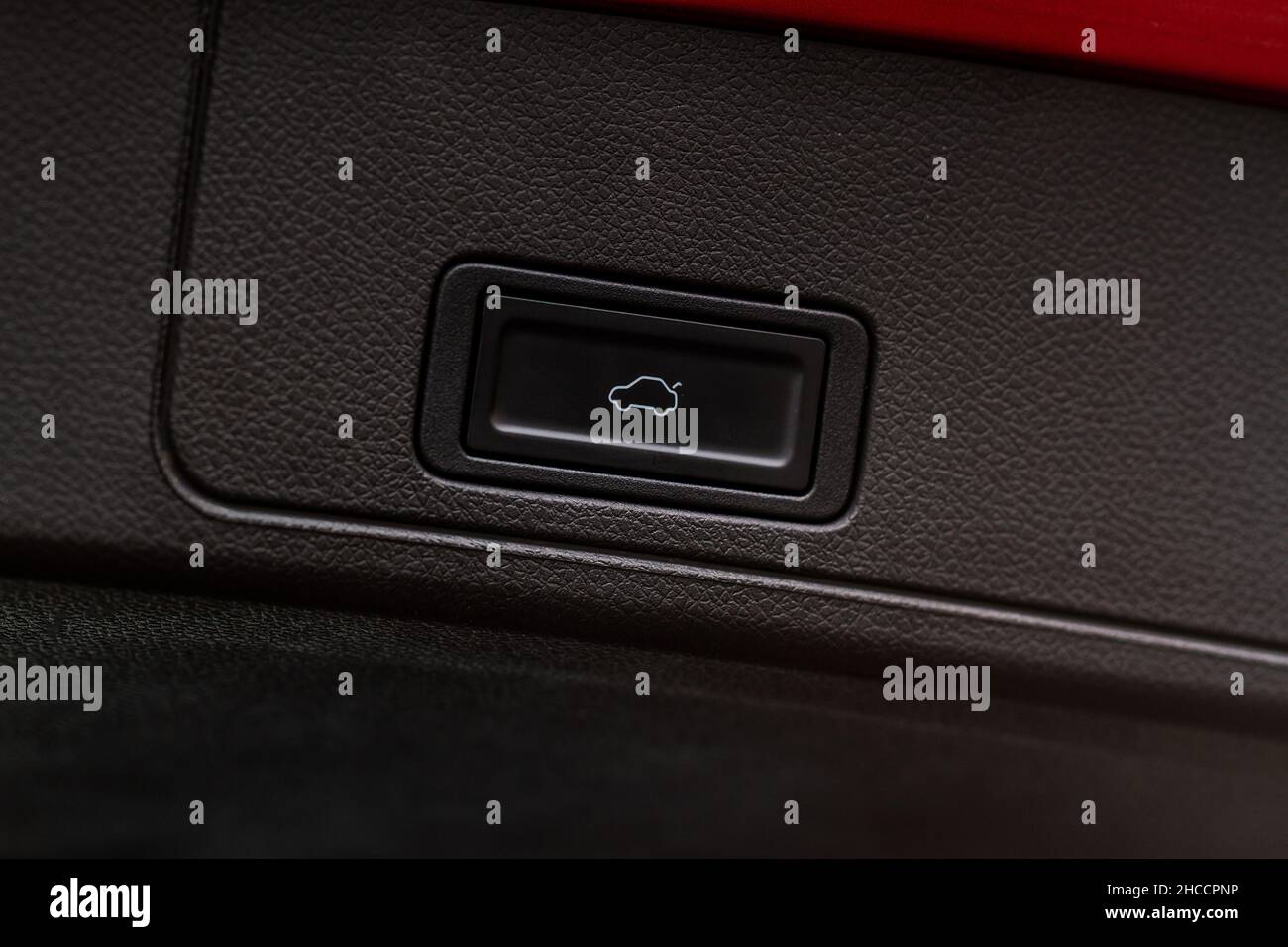 Car trunk open button. Electric trunk switch controller. Car trunk ...