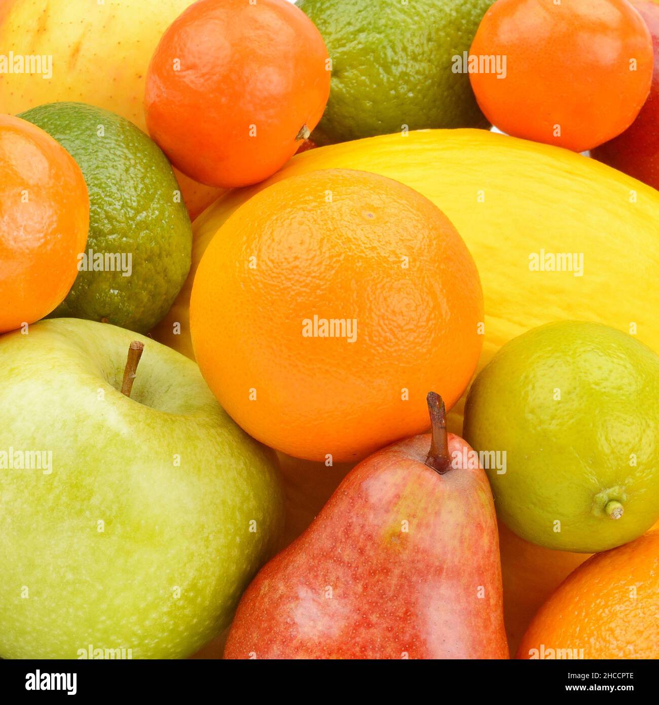 Composition of fruits .Bright background Stock Photo - Alamy