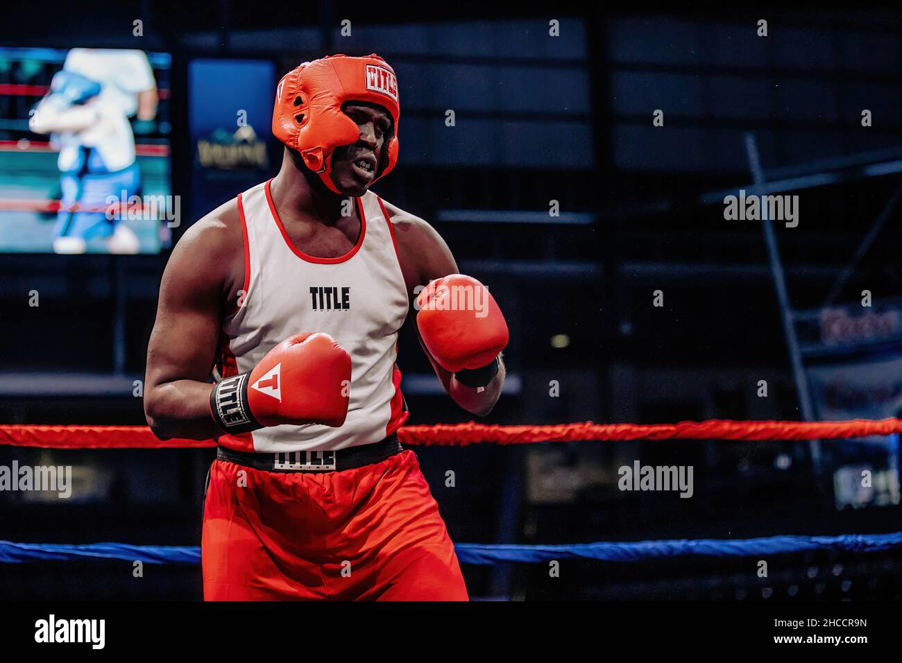 Mike tyson boxing in ring hi-res stock photography and images - Alamy