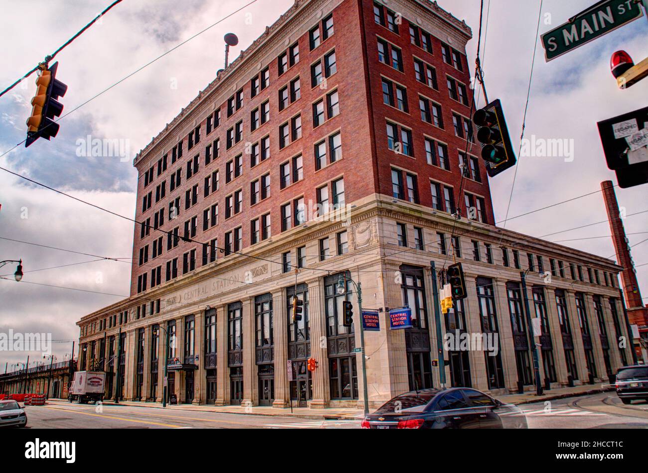 Grand Central Station in Memphis TN Stock Photo - Alamy