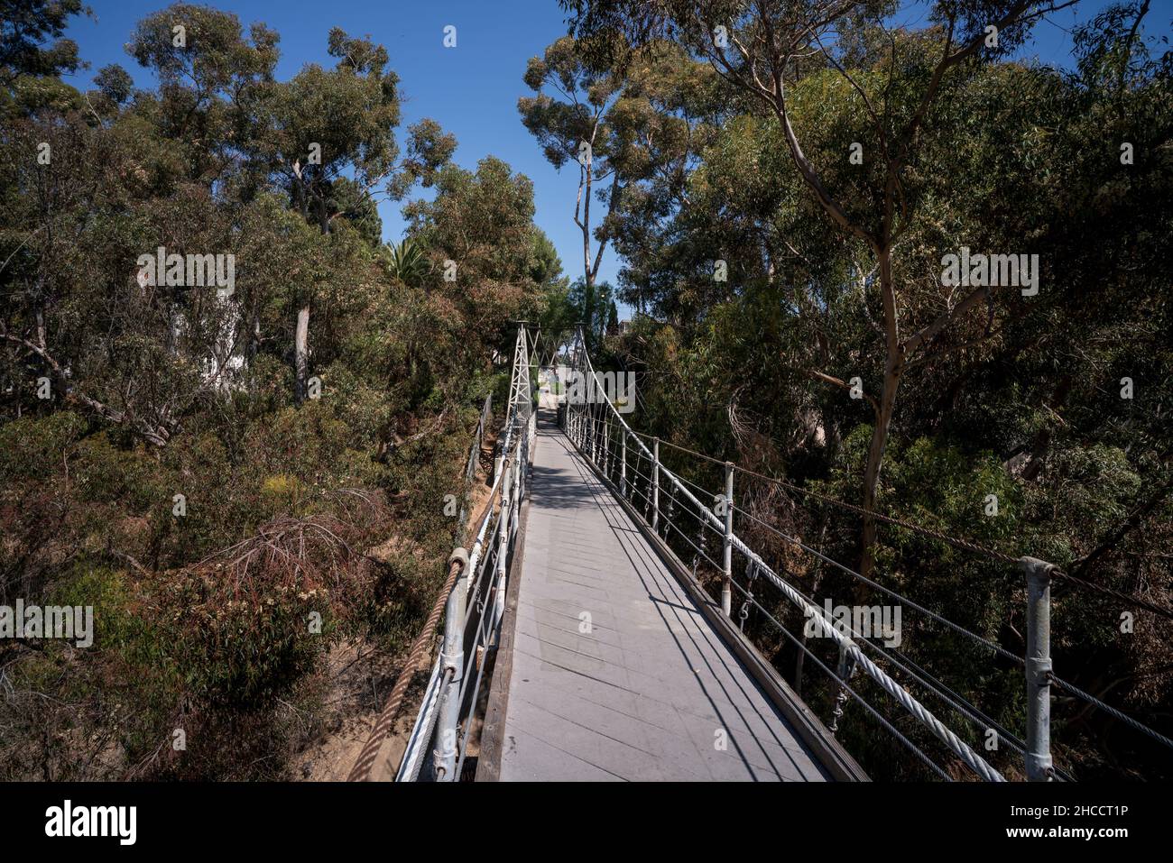 Spruce street footbridge hi-res stock photography and images - Alamy