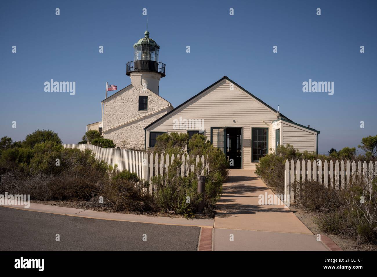 Old Point Loma Lighthouse Stock Photo - Alamy