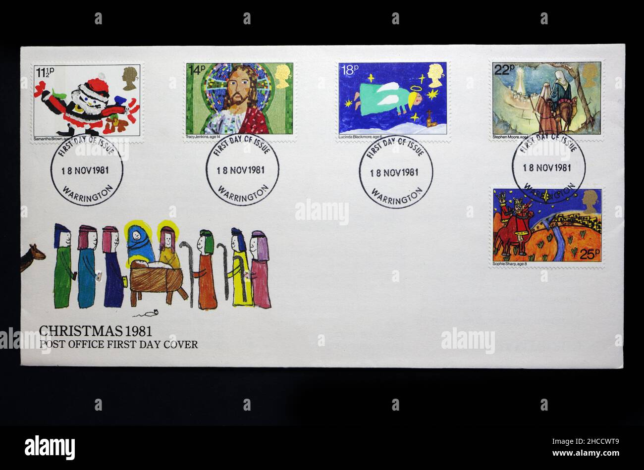 Postage stamp queen elizabeth uk hi-res stock photography and images ...