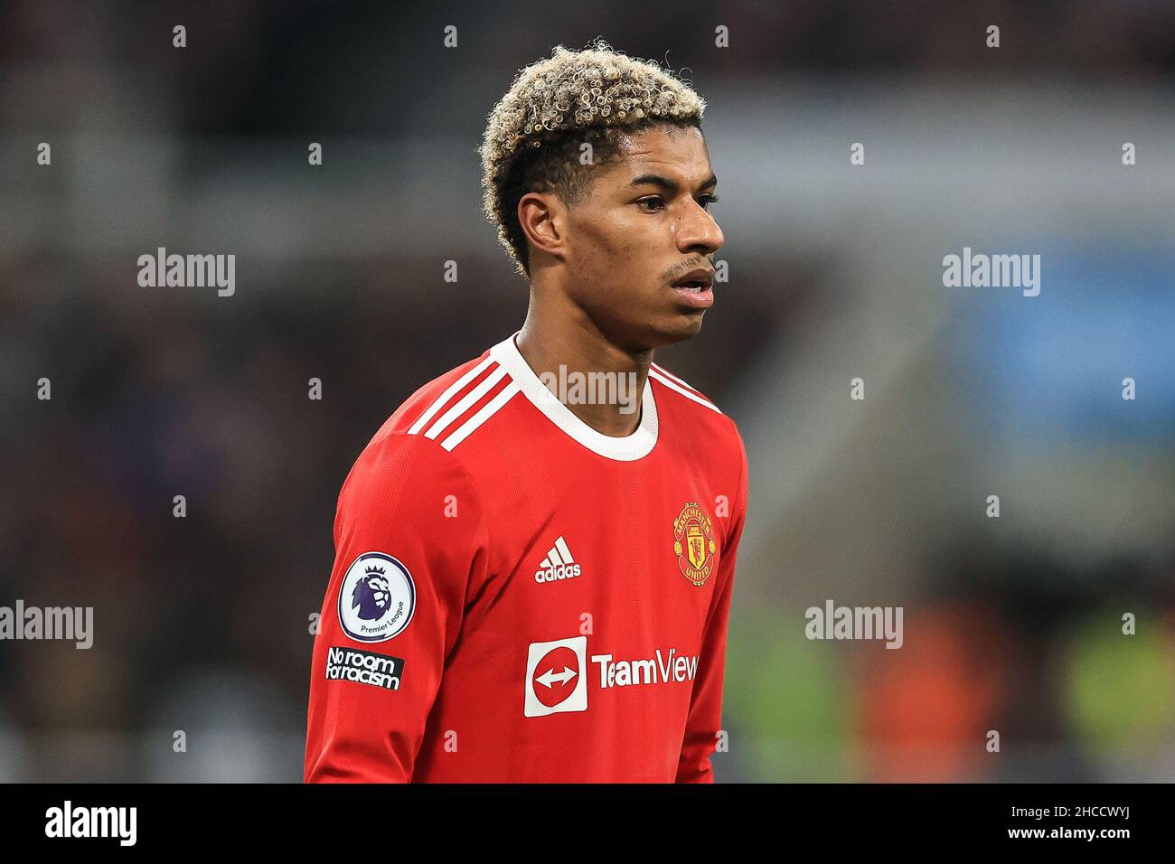 Marcus Rashford #10 of Manchester United during the game Stock Photo ...
