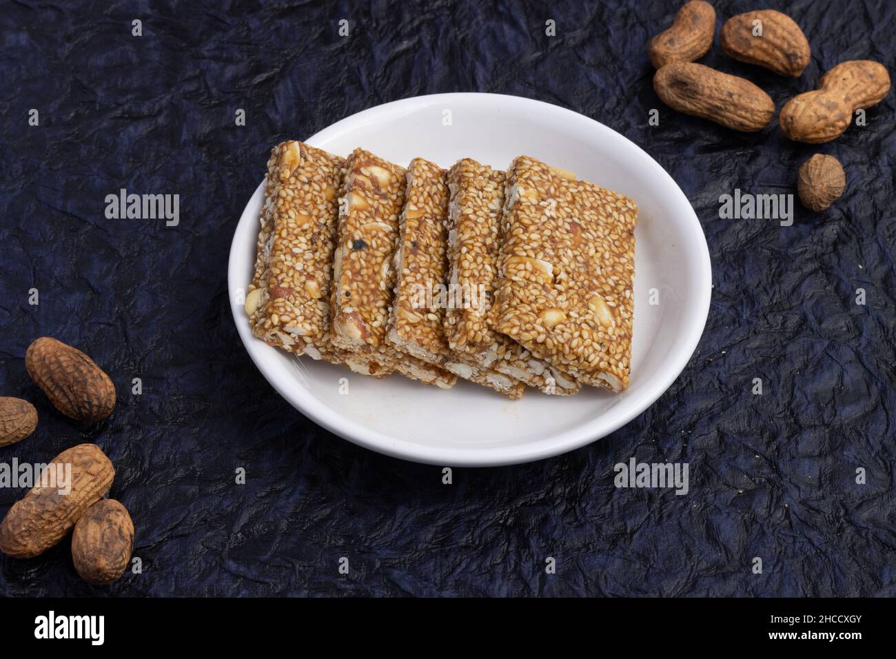 Sweet Mithai for Makar Sankranti Lohri Gajak Also Known As Gur Gajjak ...