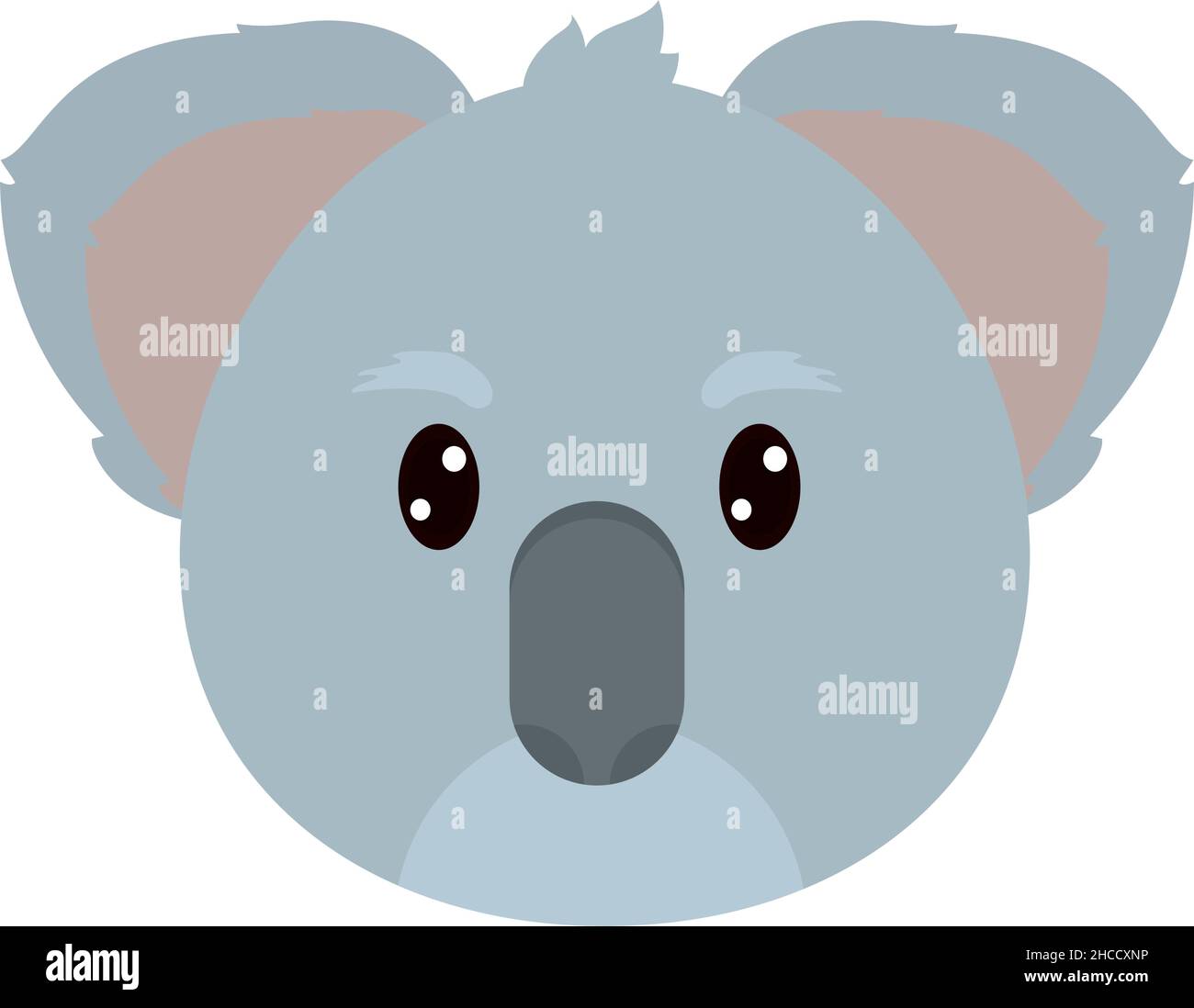 cute koala icon on white background Stock Vector Image & Art - Alamy