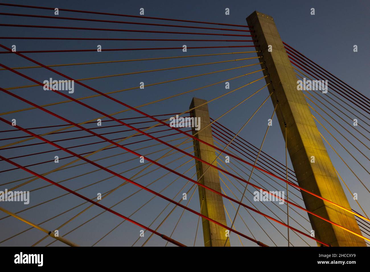 new Kosciuszko bridge on the BQE expressway connecting Brooklyn and ...