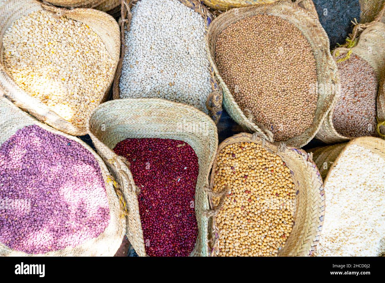 African food rice beans hi-res stock photography and images - Alamy