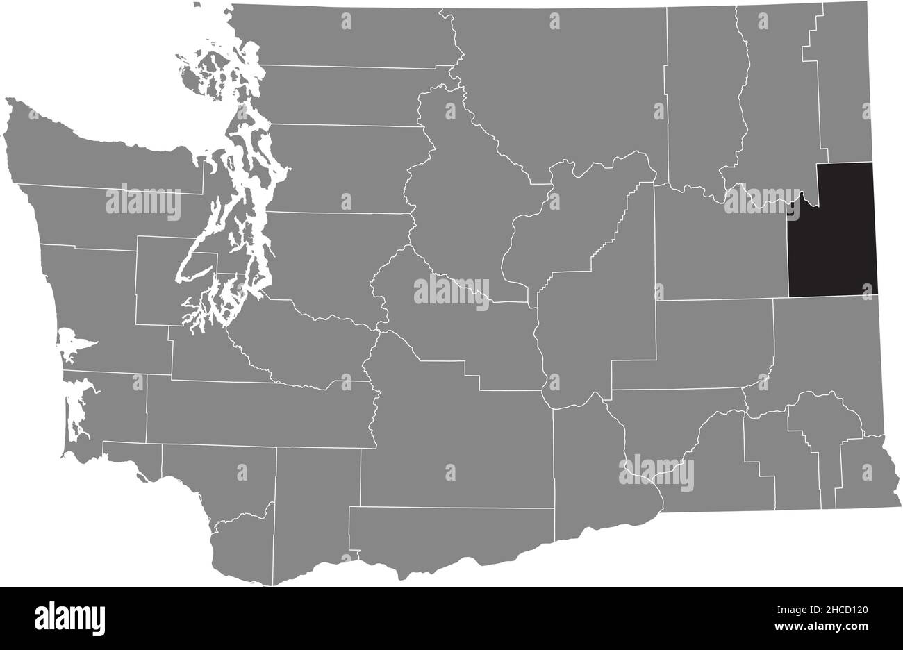 Spokane district Stock Vector Images - Alamy