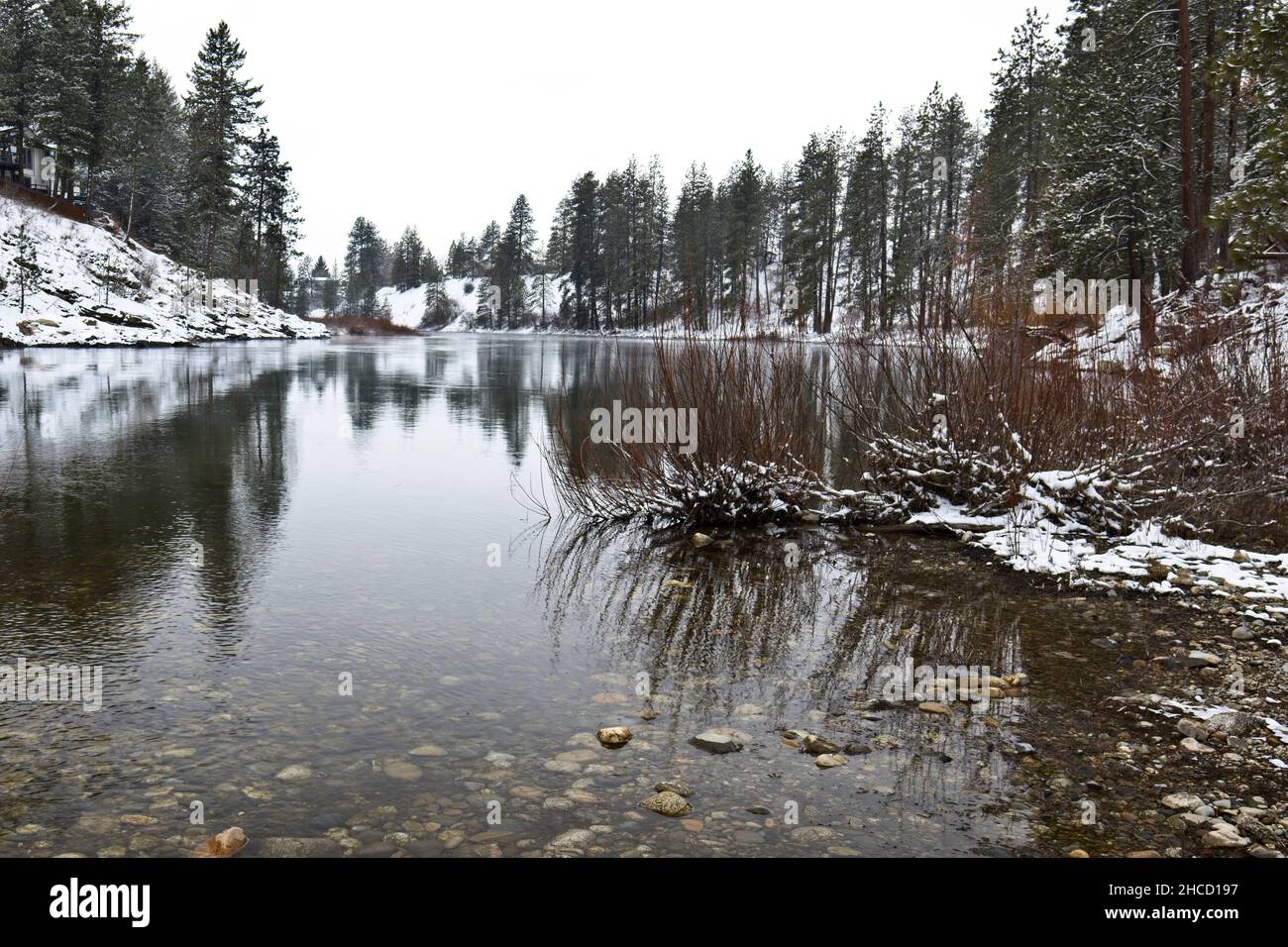 Spokane river at post falls hi-res stock photography and images - Alamy