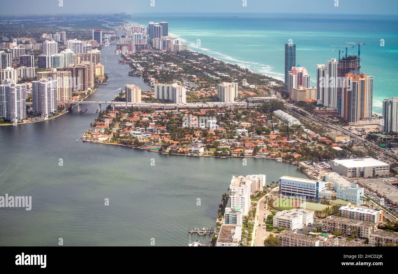 Aerial florida canals hi-res stock photography and images - Alamy