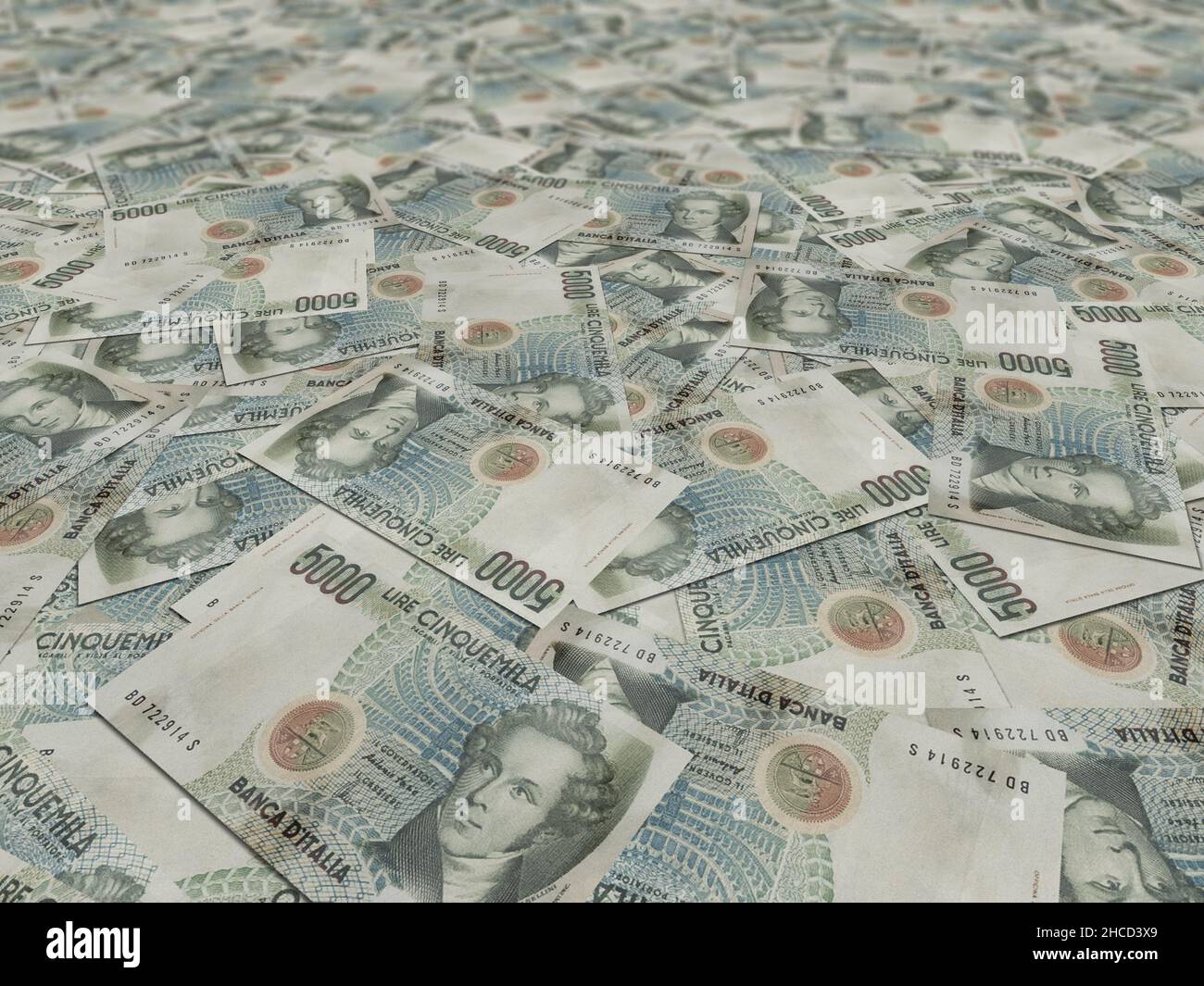 Italian banknotes hi-res stock photography and images - Alamy